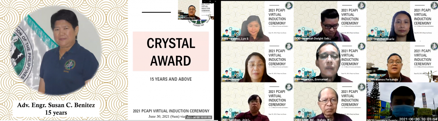 2021 PCAPI Virtual Induction Ceremony - PCAPI