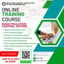 40 HOURS BASIC POLLUTION CONTROL OFFICERS ONLINE TRAINING COURSE (JUNE ...