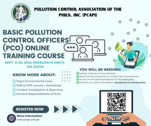 40 HOURS BASIC POLLUTION CONTROL OFFICERS ONLINE TRAINING COURSE ...